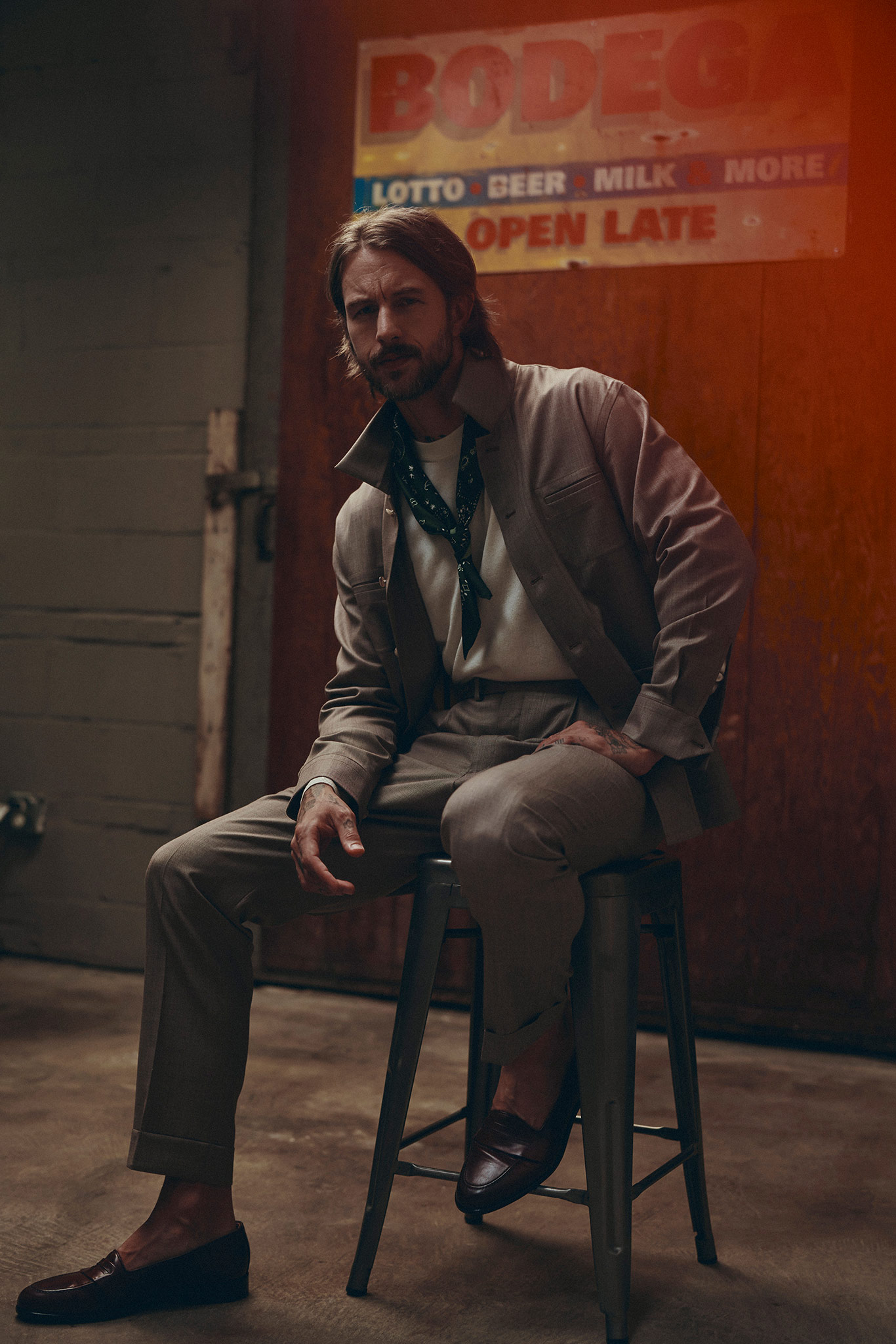 Tan Overshirt | Tom James Company