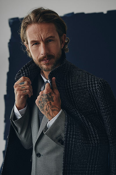 Glen Plaid Bar Coat | Tom James Company